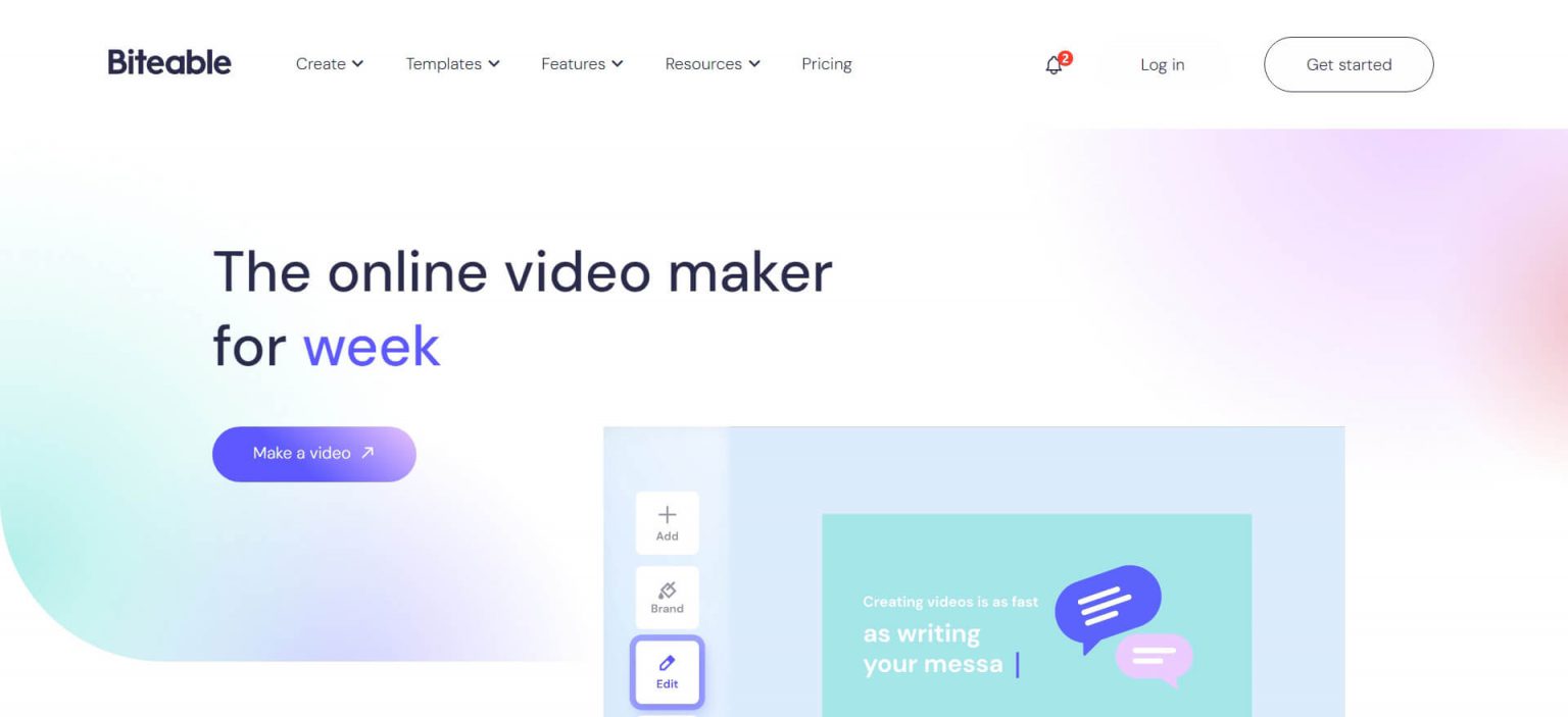 Biteable-Biteable官网:AI视频广告制作工具-半给电商