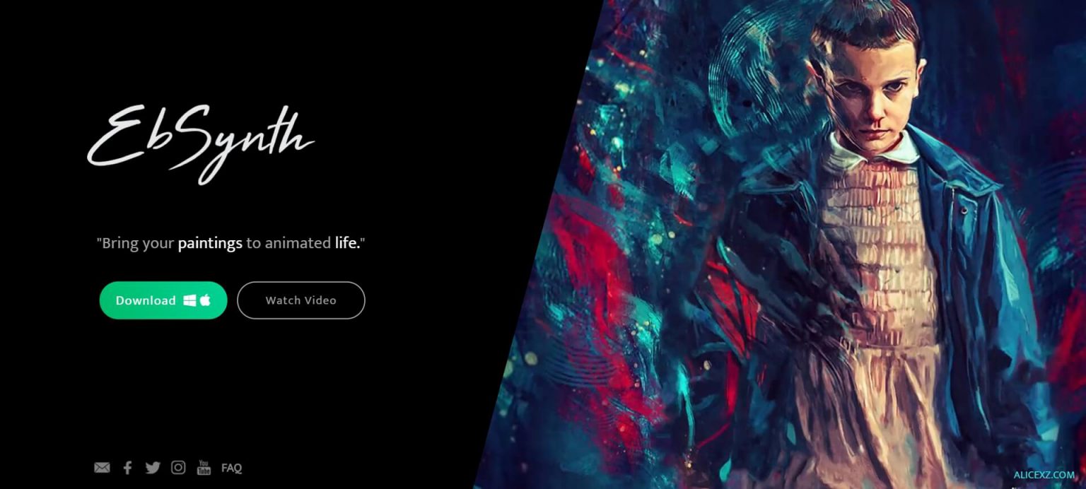 Ebsynth-Ebsynth官网:AI图像生成动漫视频工具-半给电商