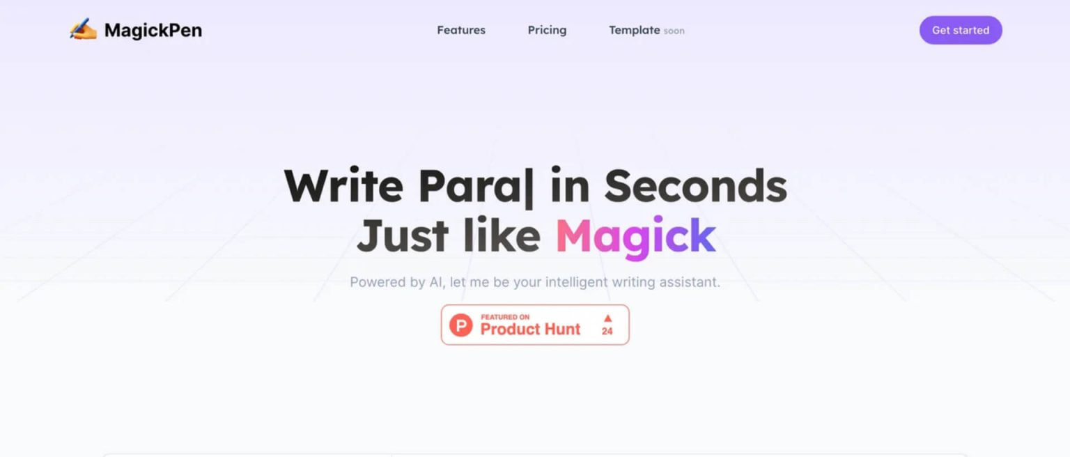 MagickPen-MagickPen官网:AI智能写作在线工具-半给电商