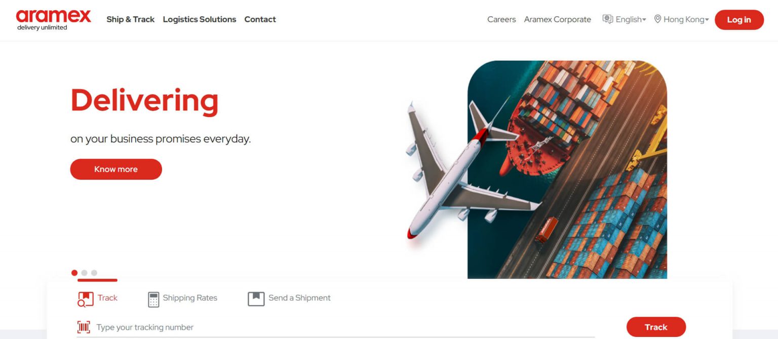 Aramex-Aramex官网:中东快递物流公司-半给电商
